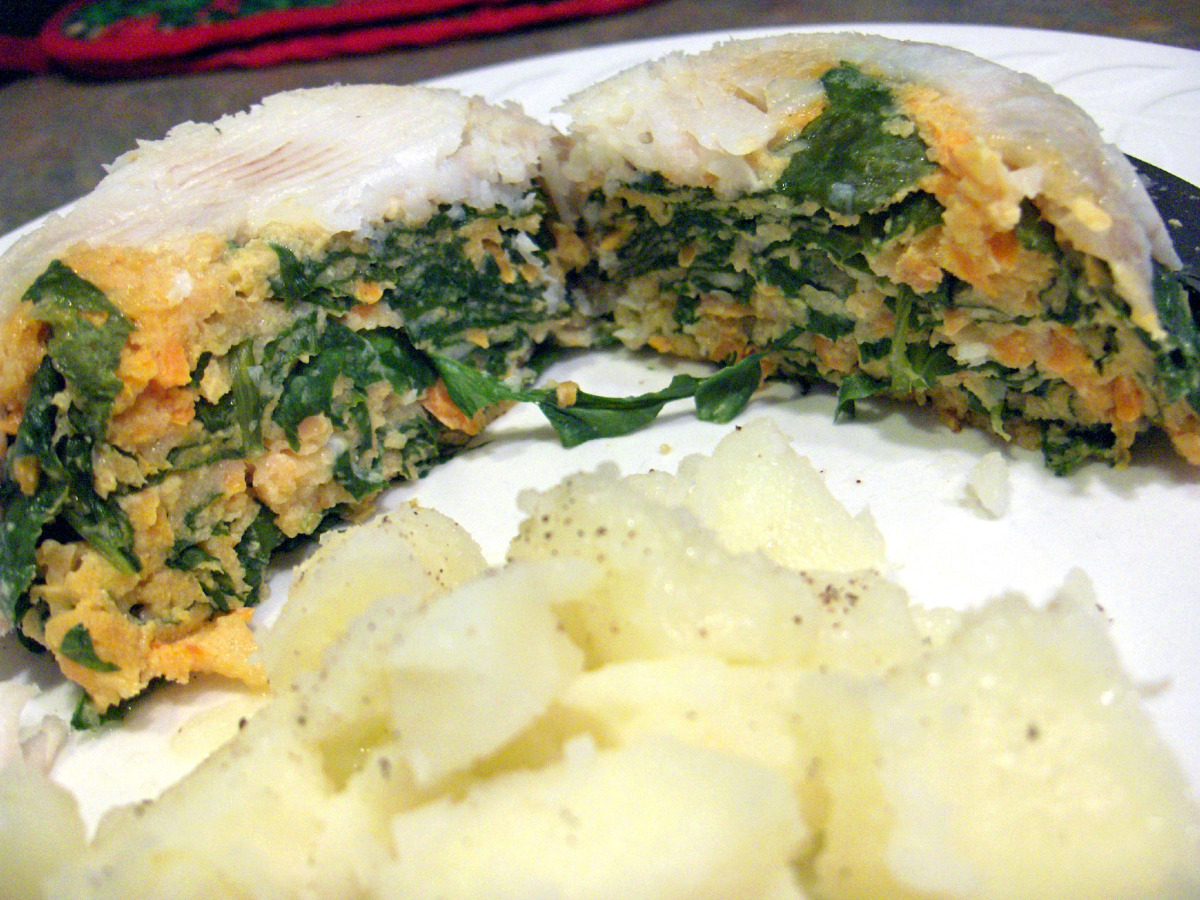 Spinach-Stuffed Sole Recipe - Food.com