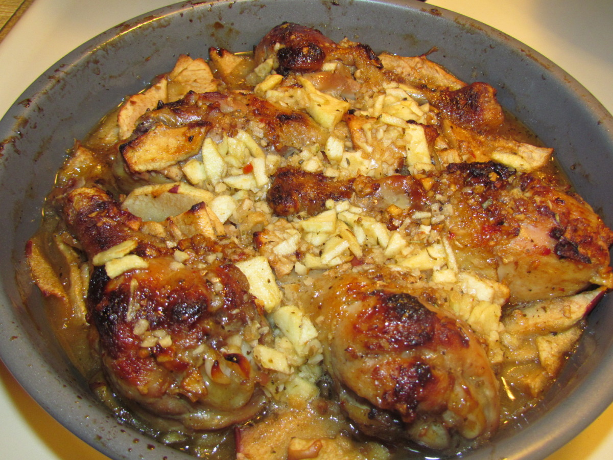 Maple-Baked Apple Chicken Recipe - Food.com