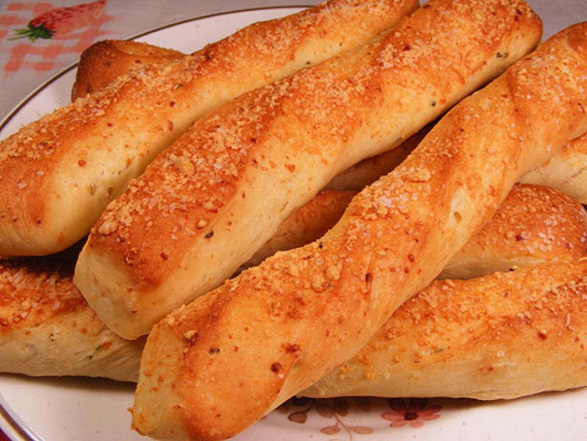 Parmesan and Garlic Breadsticks Recipe - Food.com