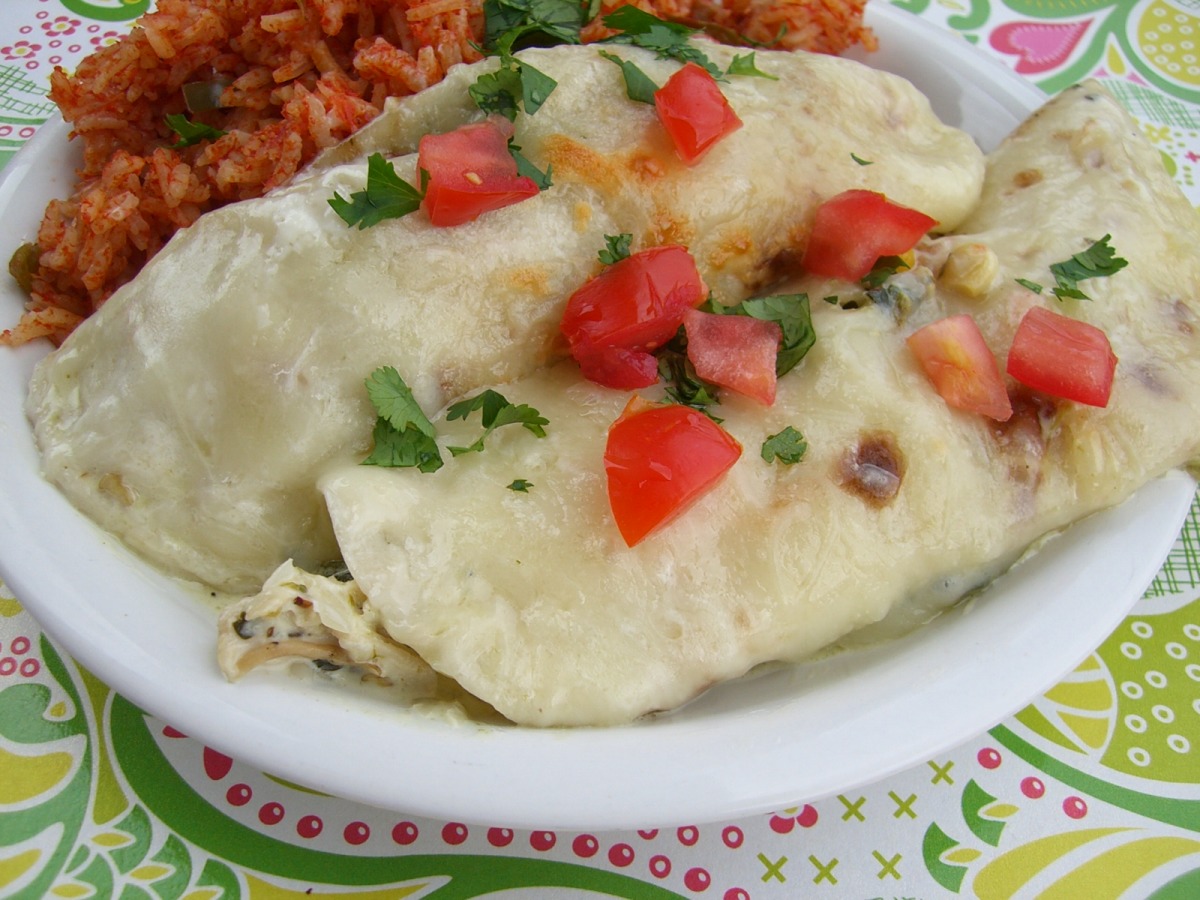 Enchiladas Poblanas Romige Kip Enchilada’s