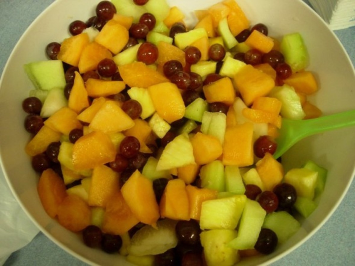 fancy fruit salads