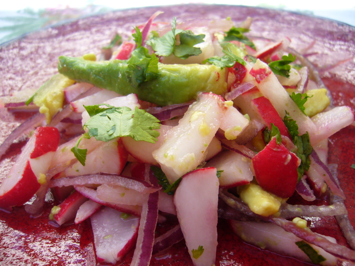 Radish and Avocado Salad - Mexico Recipe - Food.com