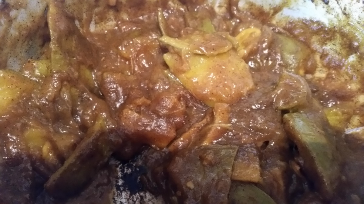 how to cook curry mango trini style