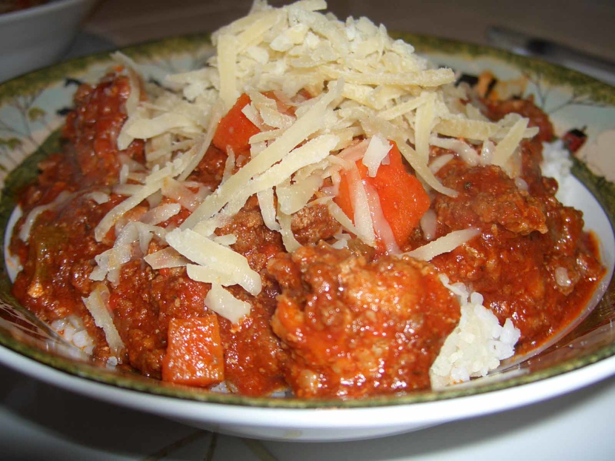 how to cook ground beef with ragu