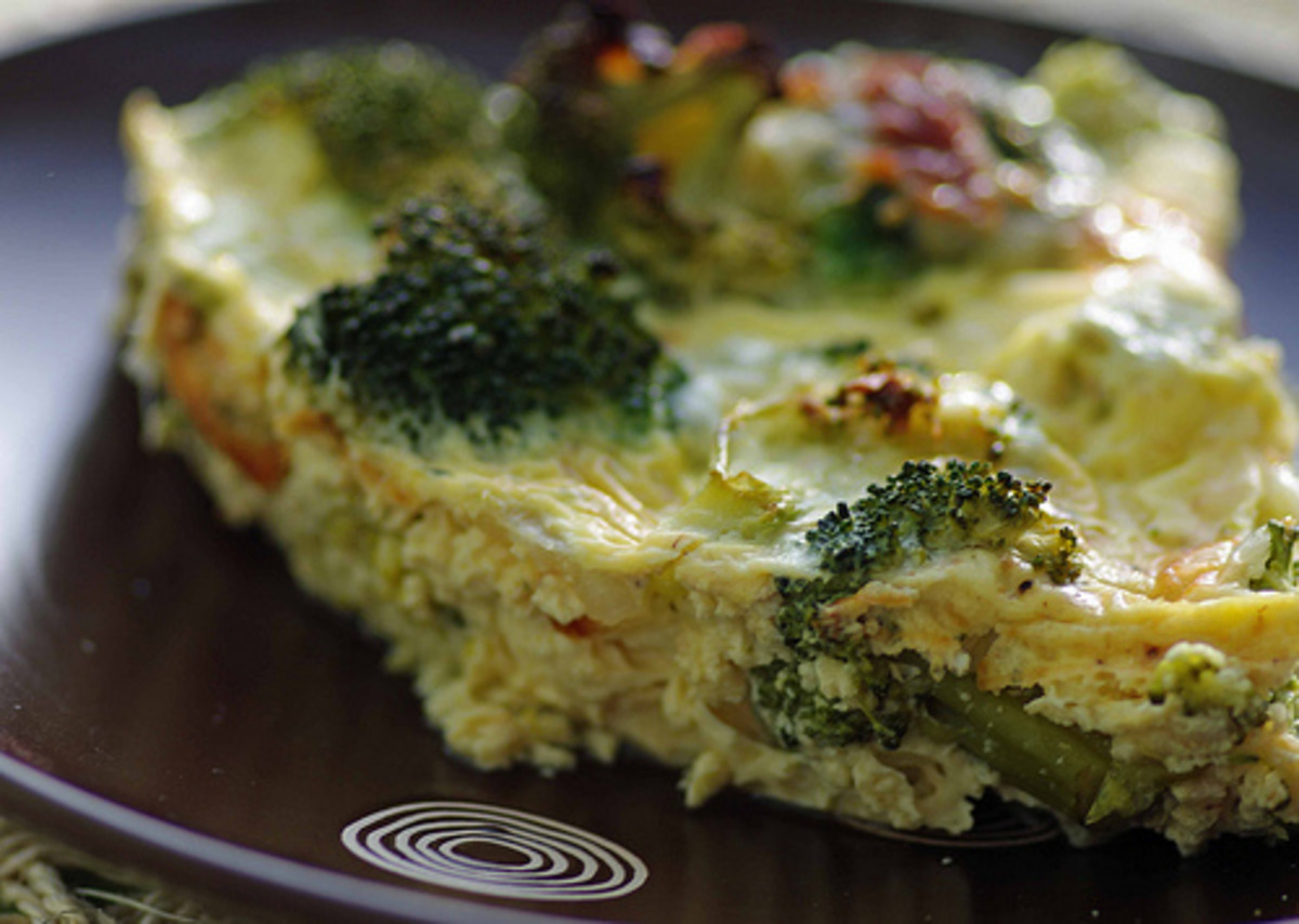 Crustless Broccoli and Cheese Quiche Recipe - Food.com