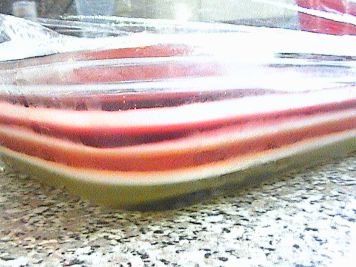 Seven Layer Jello Recipe - Food.com