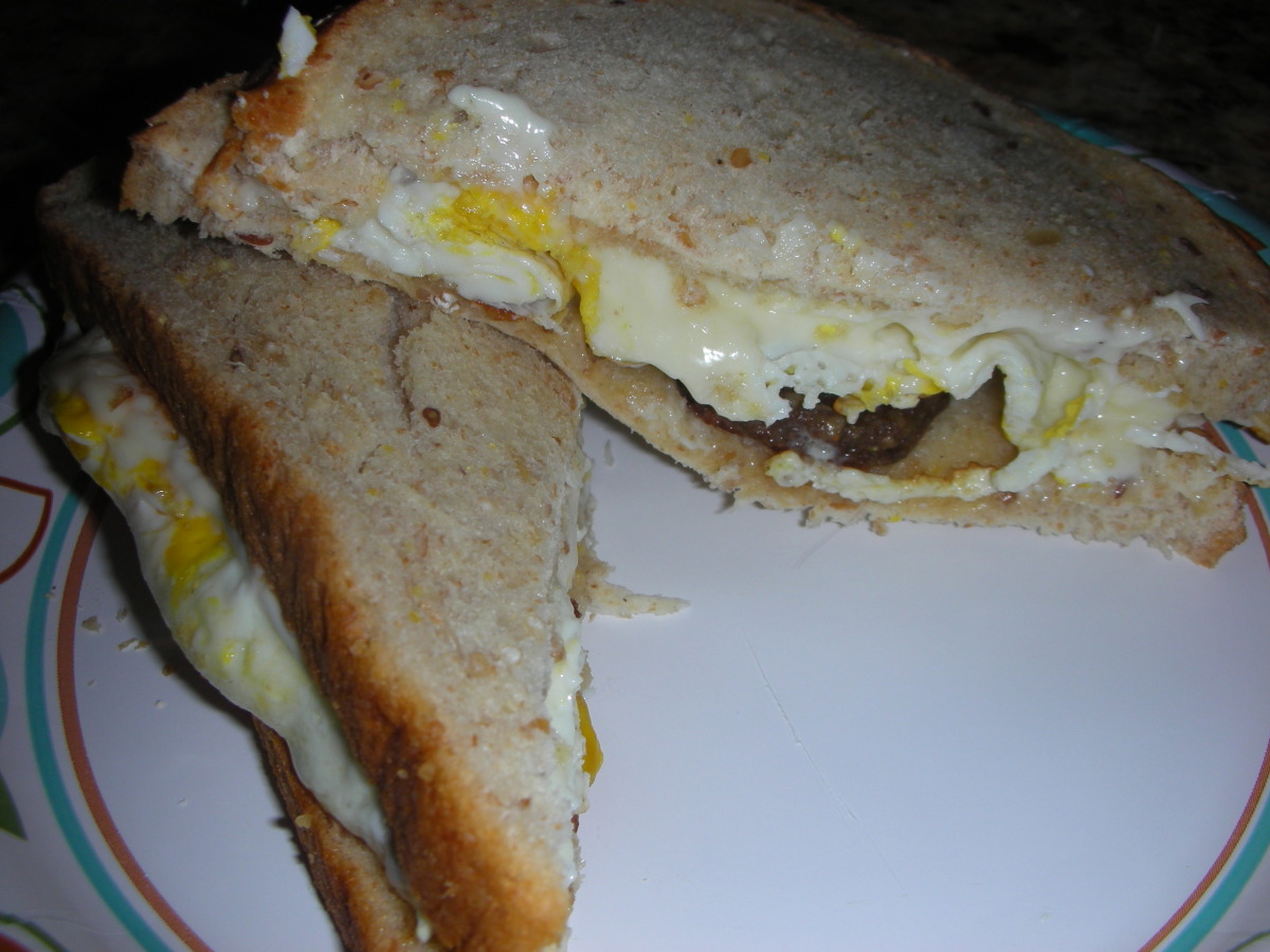 how to prepare egg sandwich at home