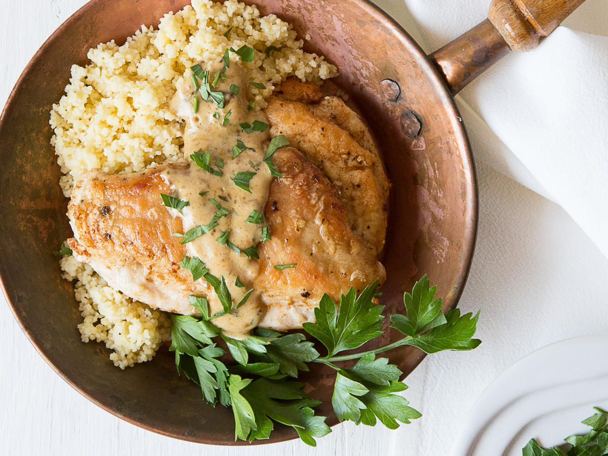 Skillet Tarragon Chicken Recipe - Food.com
