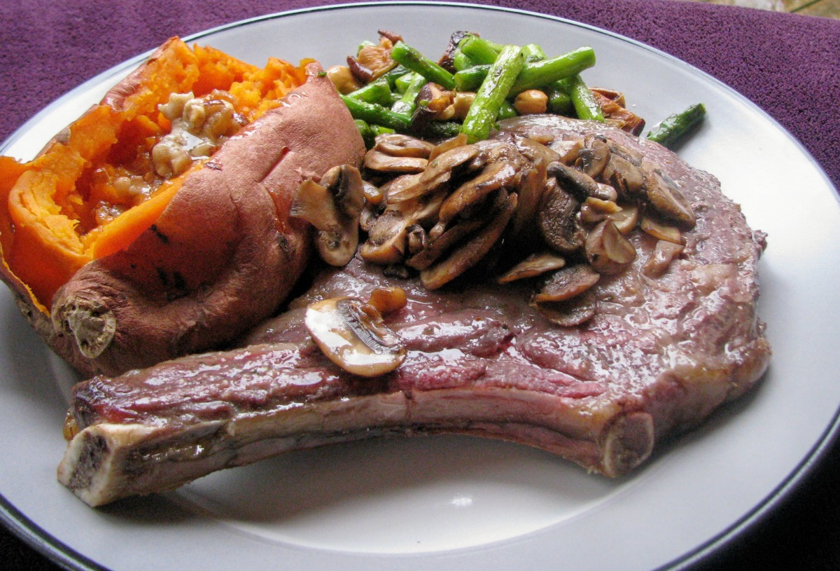 how to cook steak and mushrooms in oven