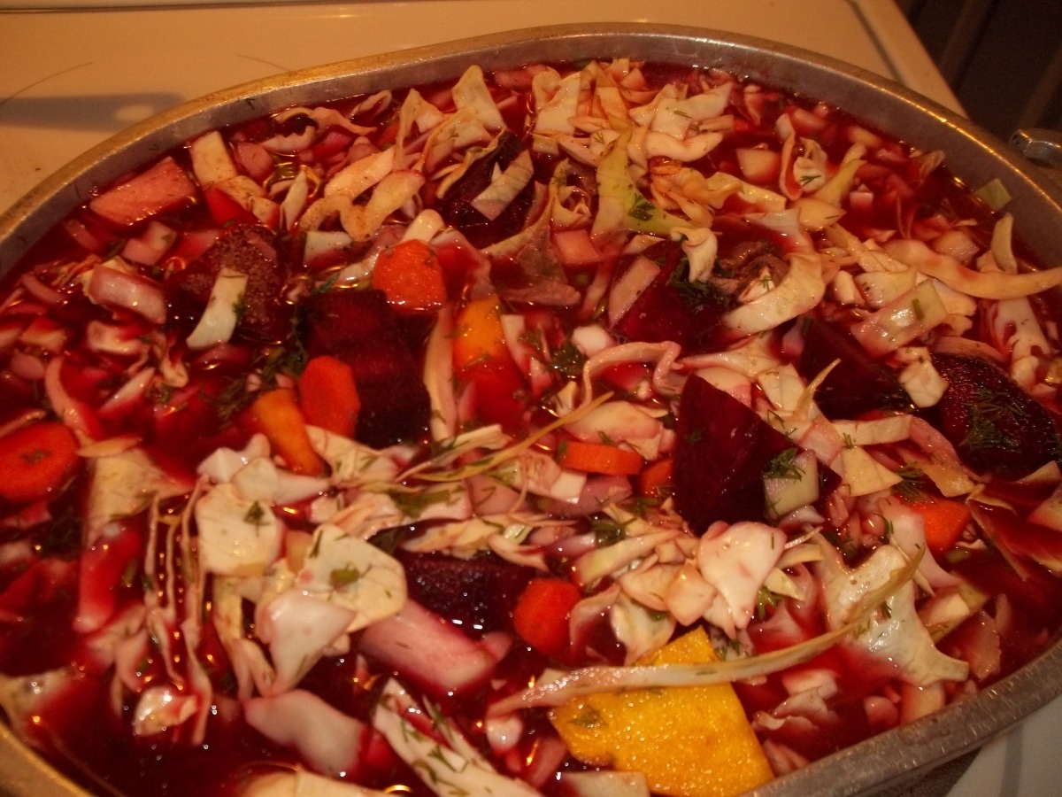 how to cook borsch russian food