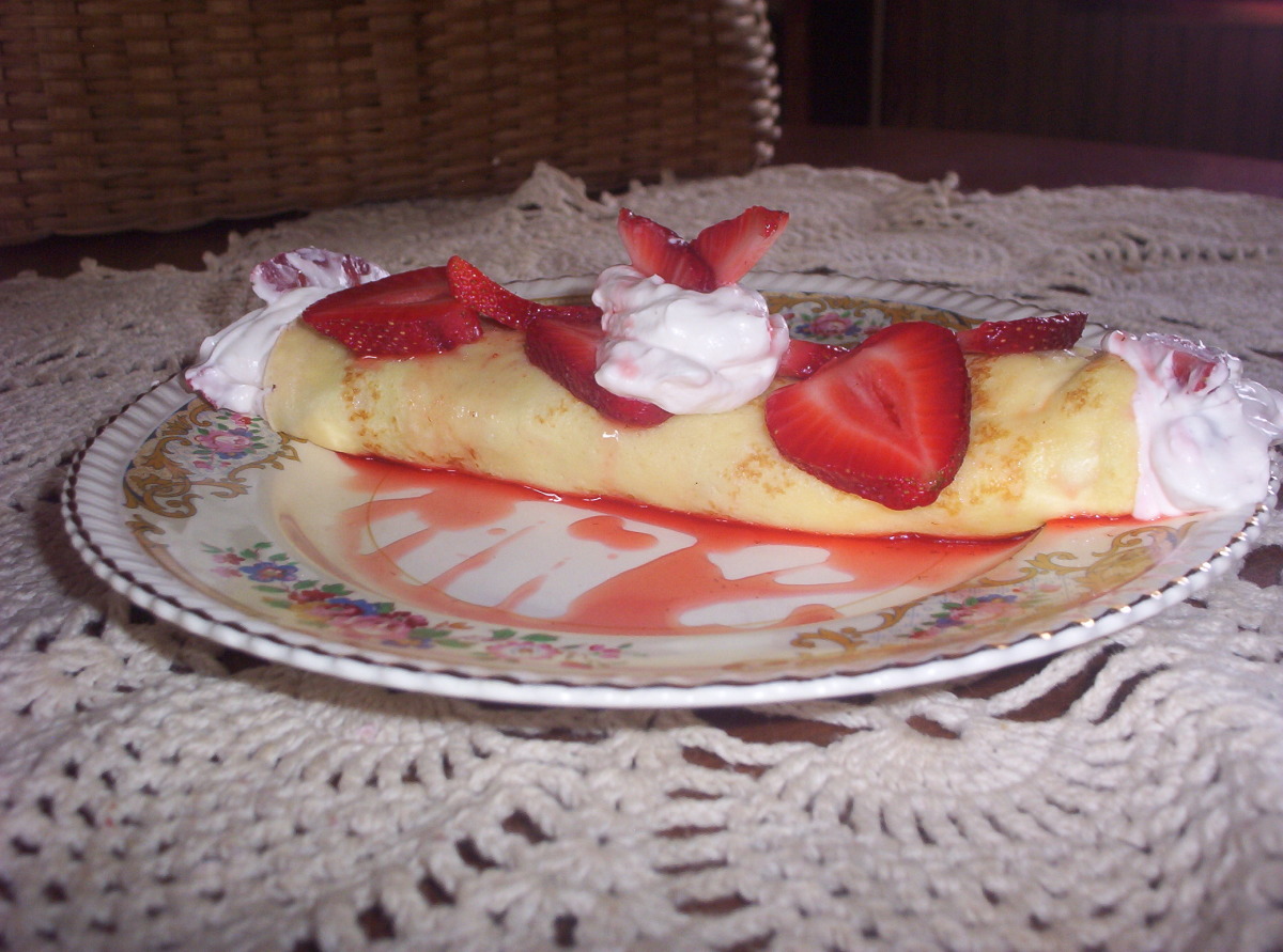 Creamy Strawberry Crepes Recipe - Food.com