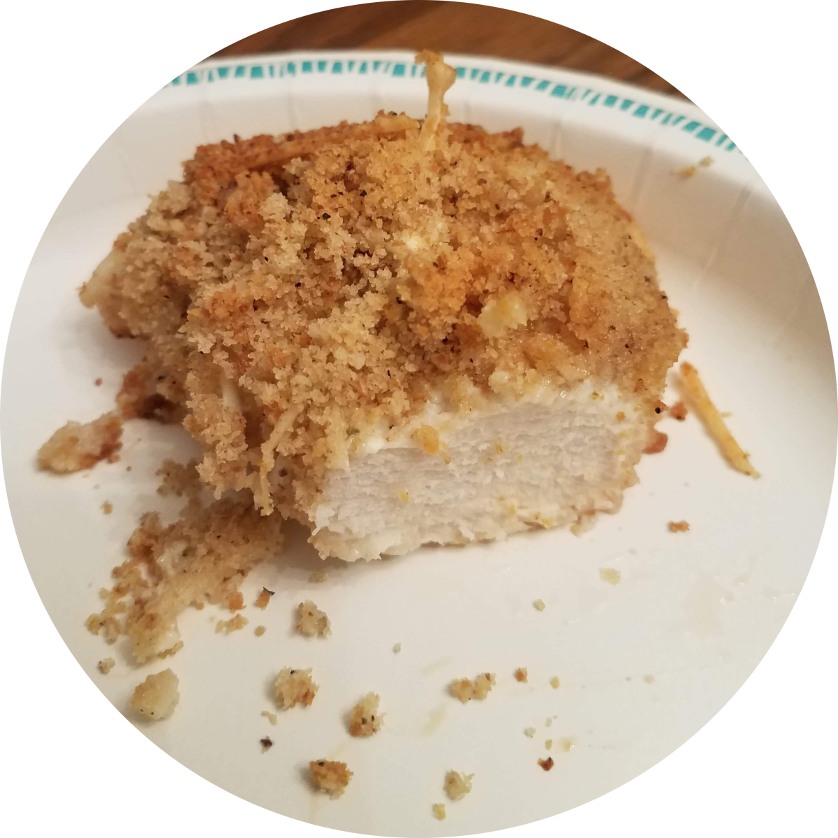Baked Chicken Breasts With Parmesan Garlic Crust Recipe Food