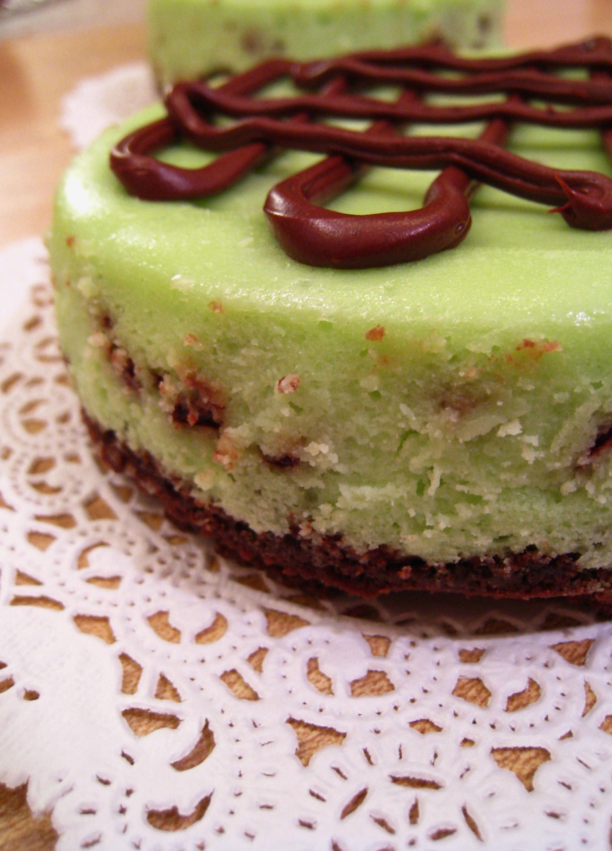Mint Chocolate Chip Cheesecake Recipe - Food.com