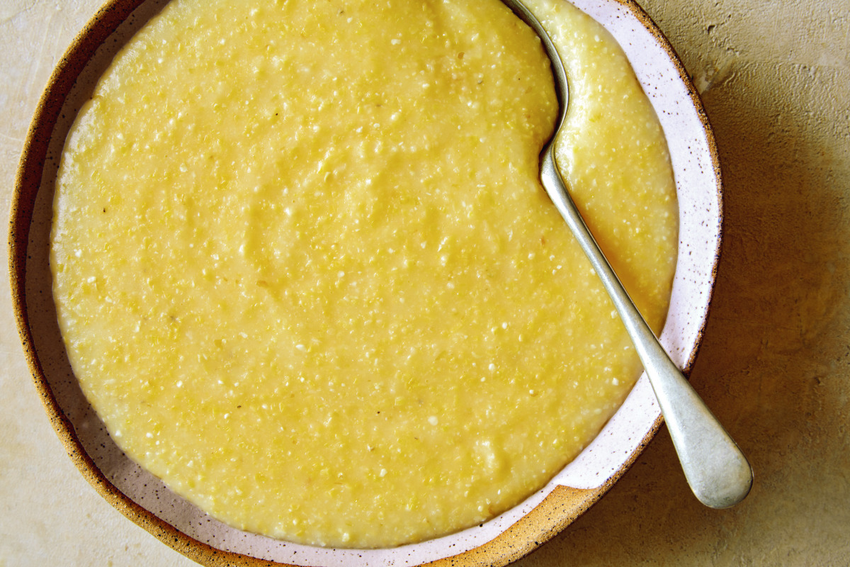 how to cook soft polenta