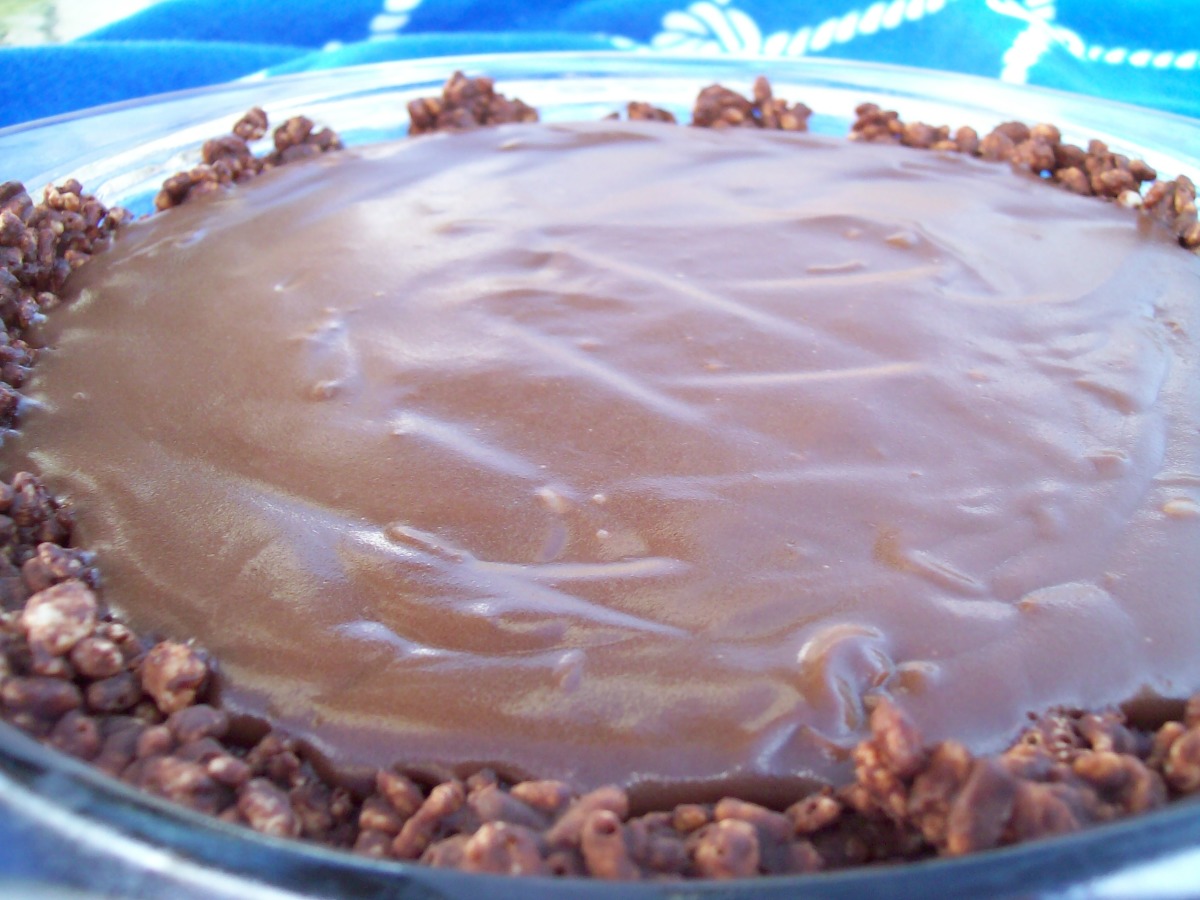 Chocolate Crispy Pie Recipe - Food.com