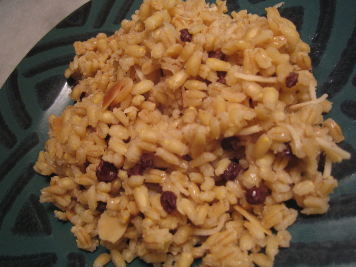 how to make barley pilaf