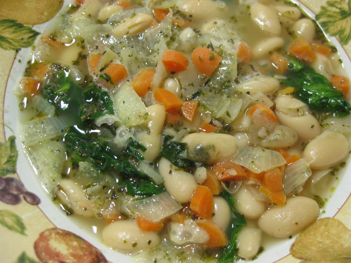 Quick & Easy Tuscan Bean Soup Recipe - Food.com