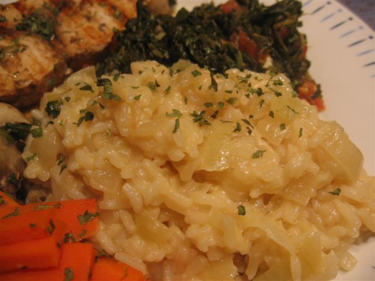 how to cook risotto with long grain rice