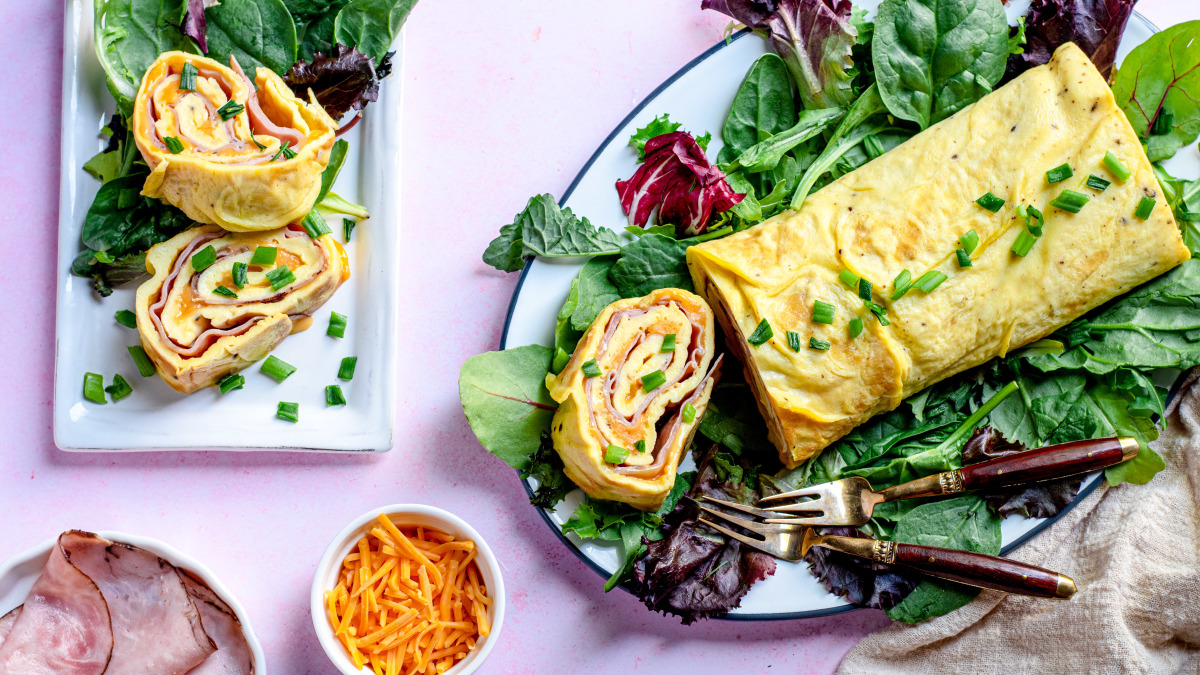 how to cook omelette roll