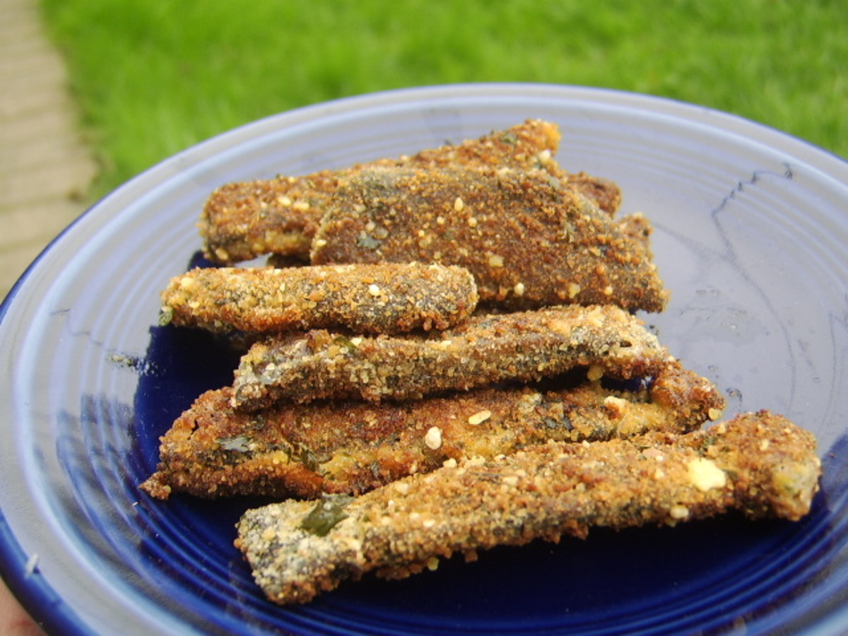 how to make portobello mushroom fries