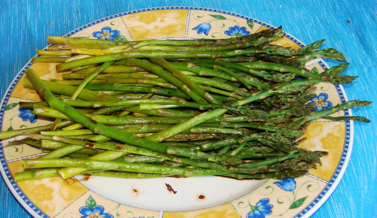 how to cook skinny asparagus in the oven