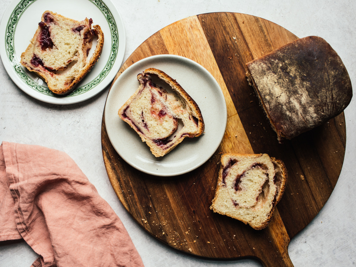 Cranberry Swirl Loaf Recipe - Food.com