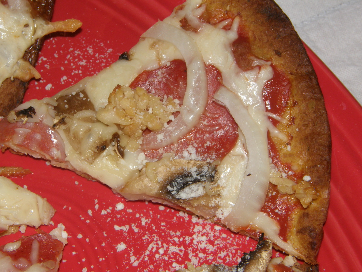 Low Fat Pepperoni Pizza on a Flat Out Recipe - Food.com