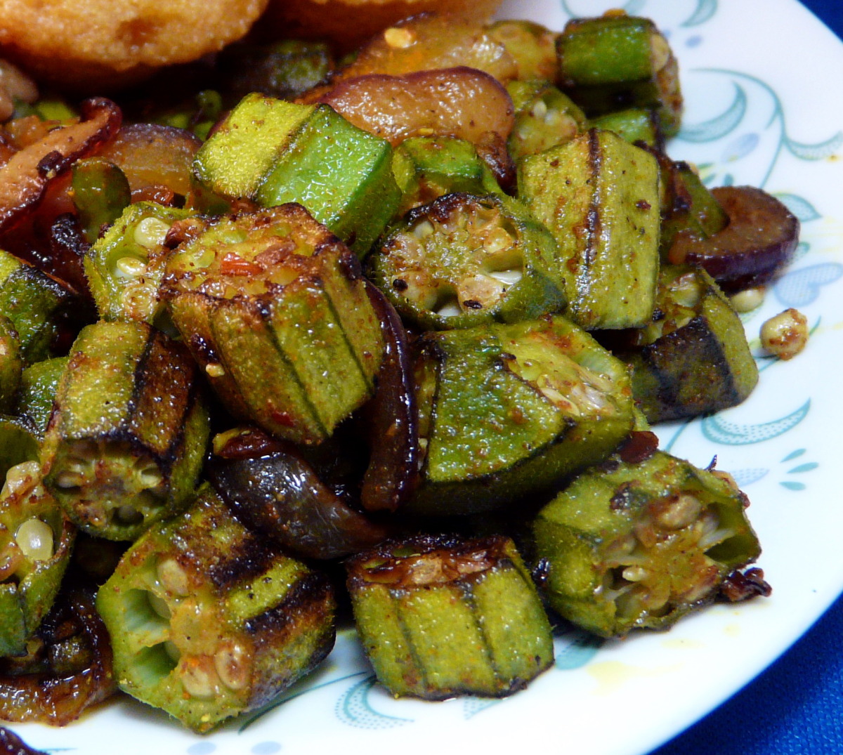 how to make curry okra