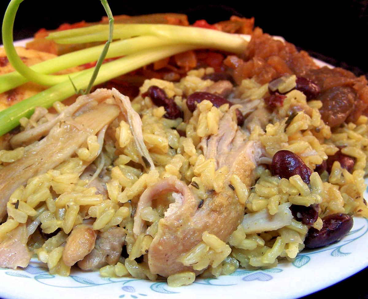 how to make west indian cook up rice