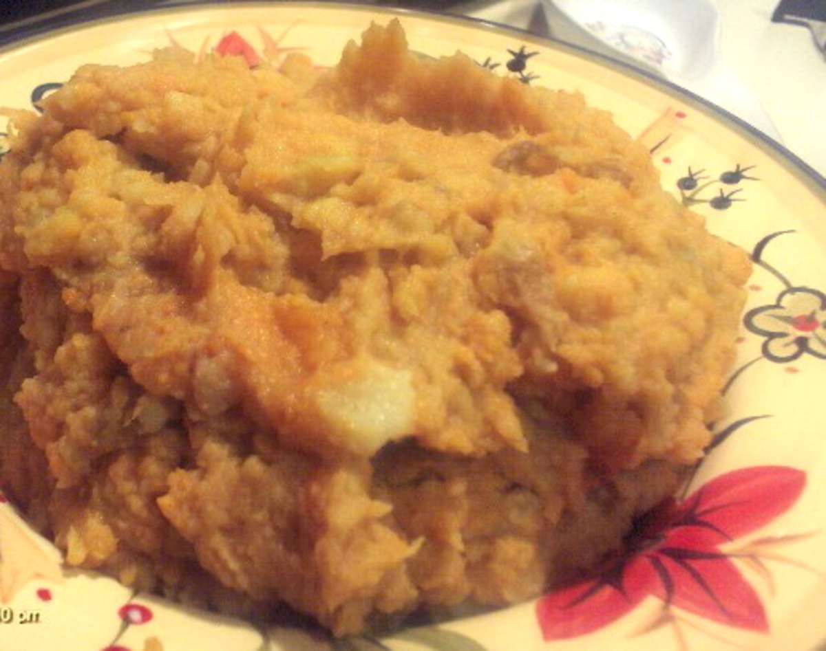 how to make fufu with potatoes