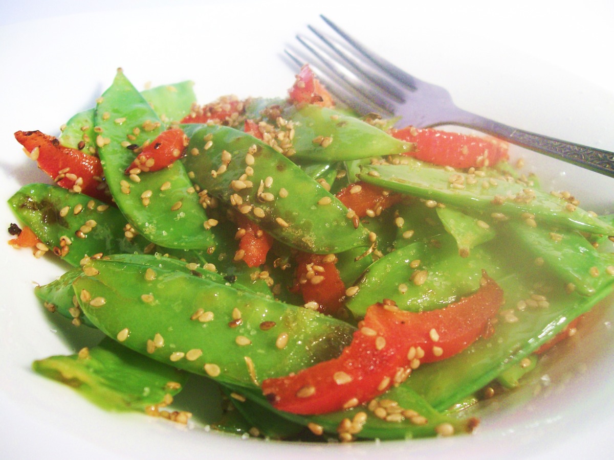 Sesame Pea Pods Recipe - Food.com