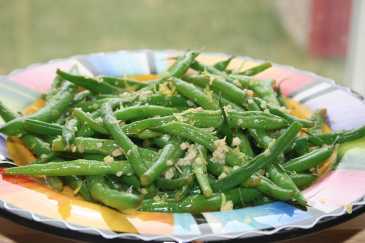 how to cook green beans lemon