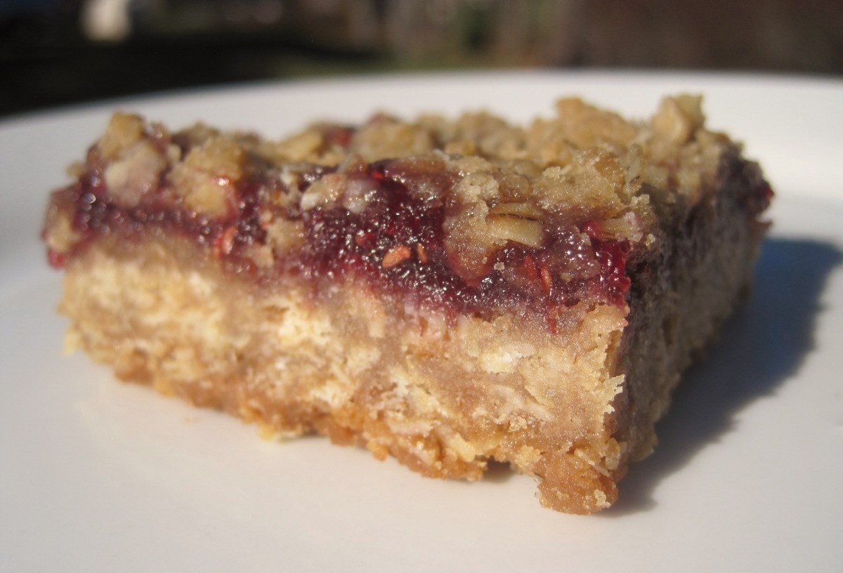 Raspberry Oatmeal Squares Recipe - Food.com