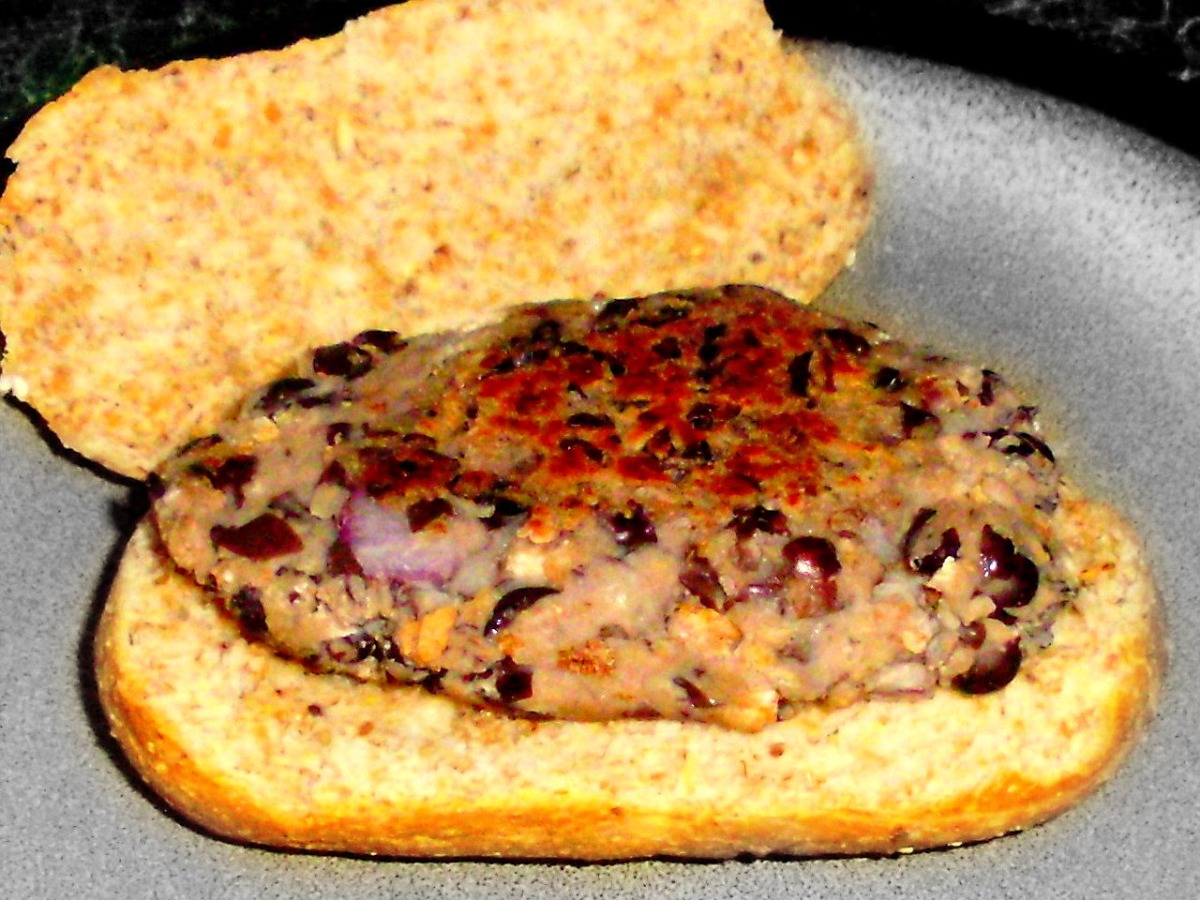Healthy Low-Fat Black Bean Veggie Burgers Recipe - Food.com