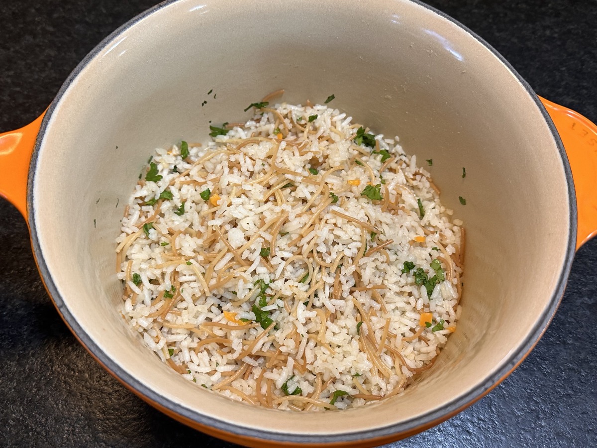 how to make karmir pilaf