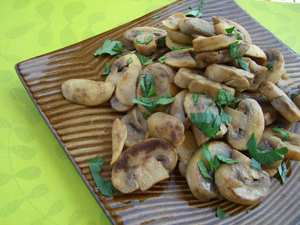 how to cook mushrooms olive oil