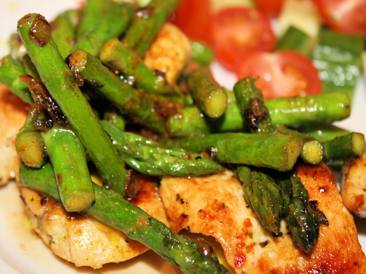 how to cook asparagus curry indian style