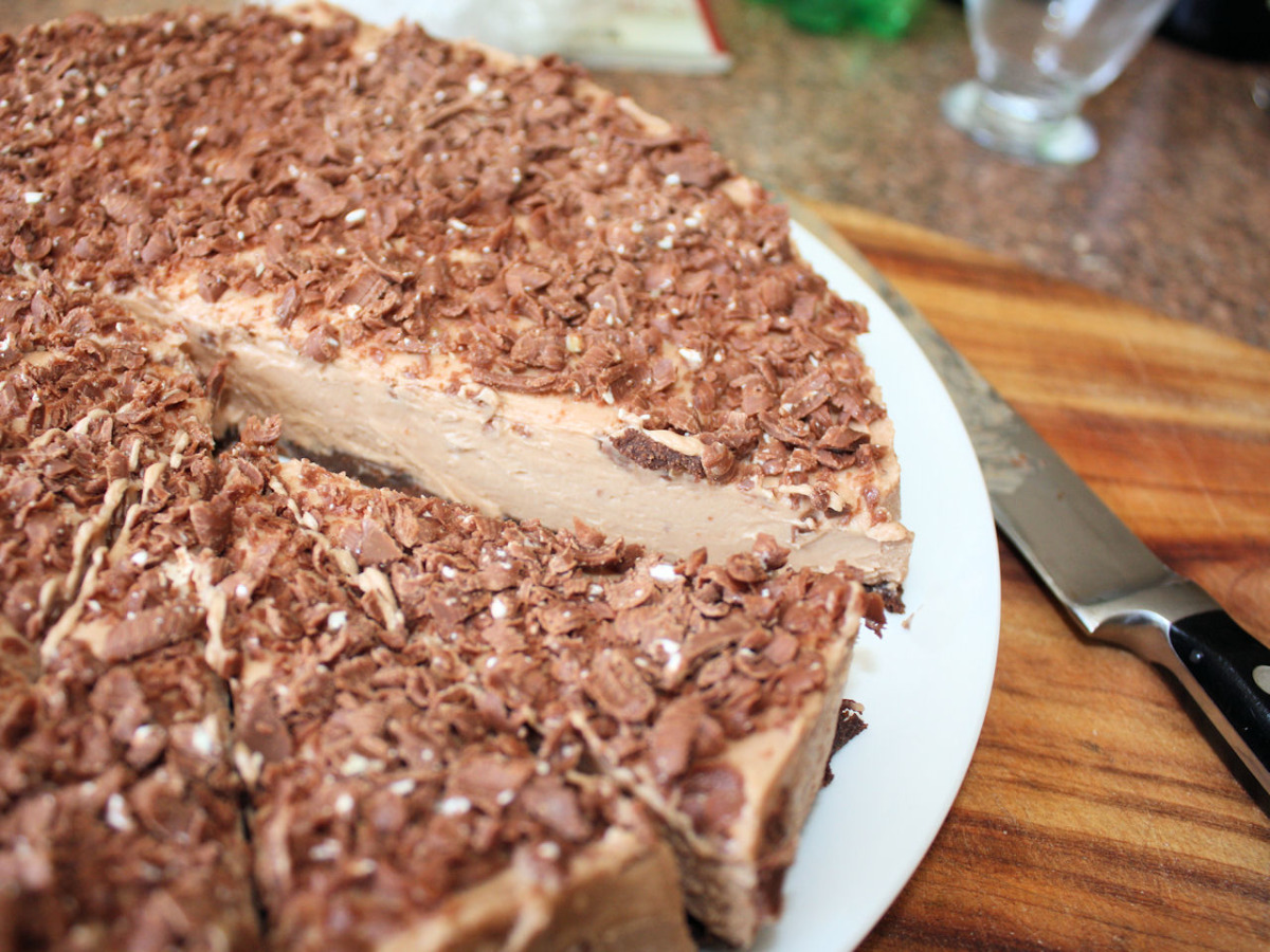 how do you make toblerone cheesecake