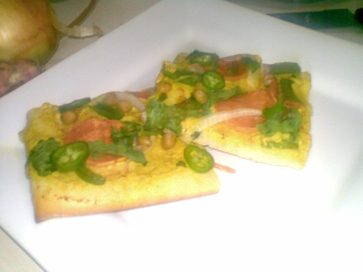 Vegan Pizza - Curry, Sweet Potato, and Rocket Recipe - Food.com