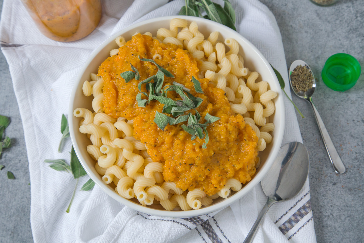how to make butternut squash pasta sauce