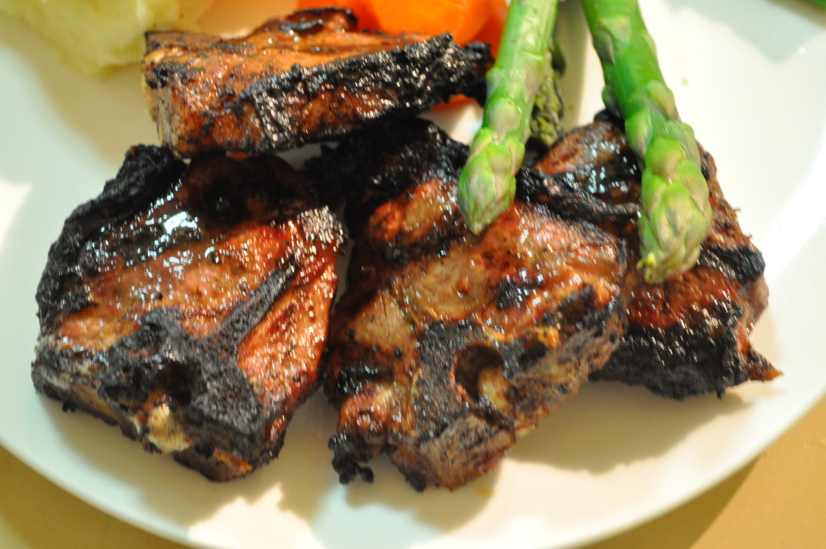 how to cook lamb chops with balsamic