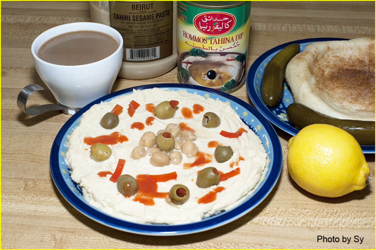 how to make hummus tahina