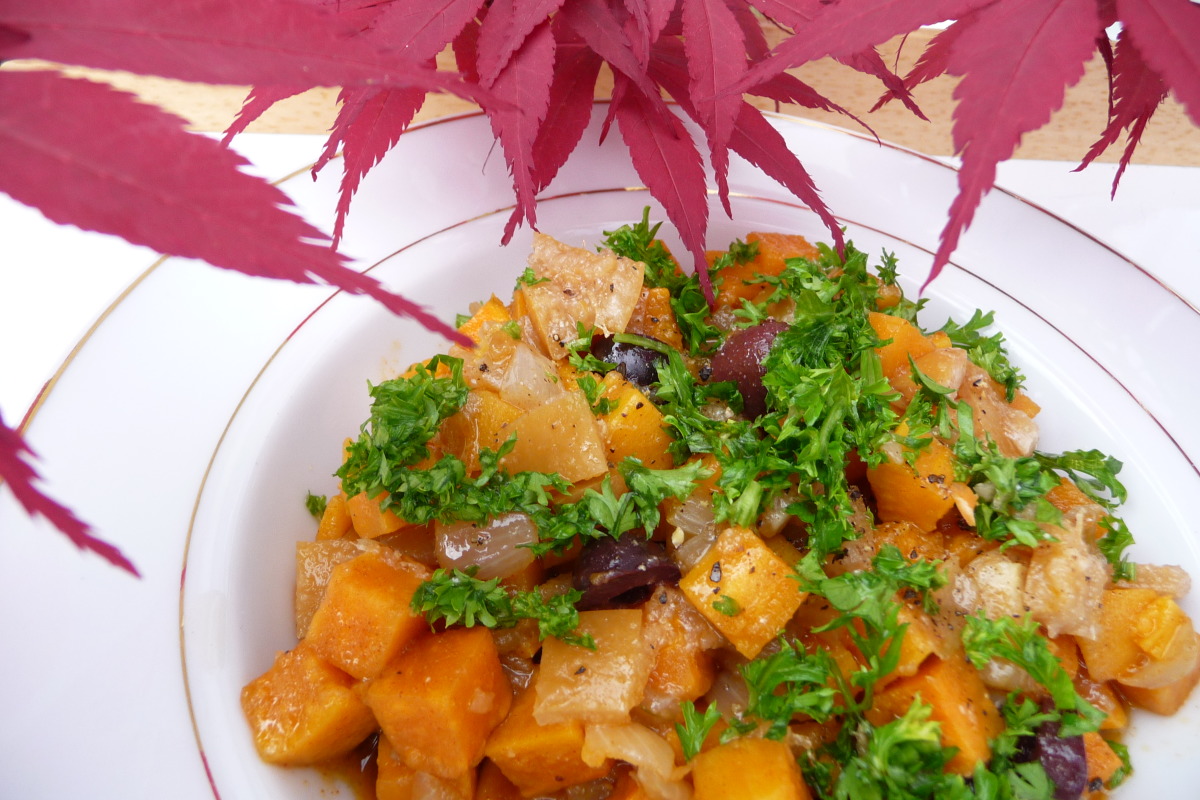 Sweet Potato Salad (Slada Batata Hilwa) -Moroccan Recipe - Food.com