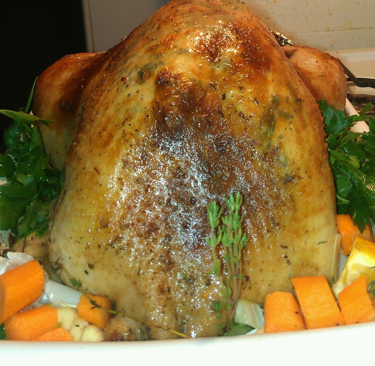 Bourbon Drunken Upside-Down Turkey Recipe - Food.com