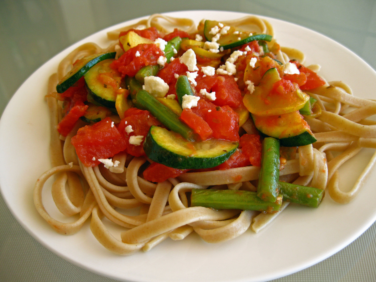 Spaghetti With Vegetables Recipe - Food.com