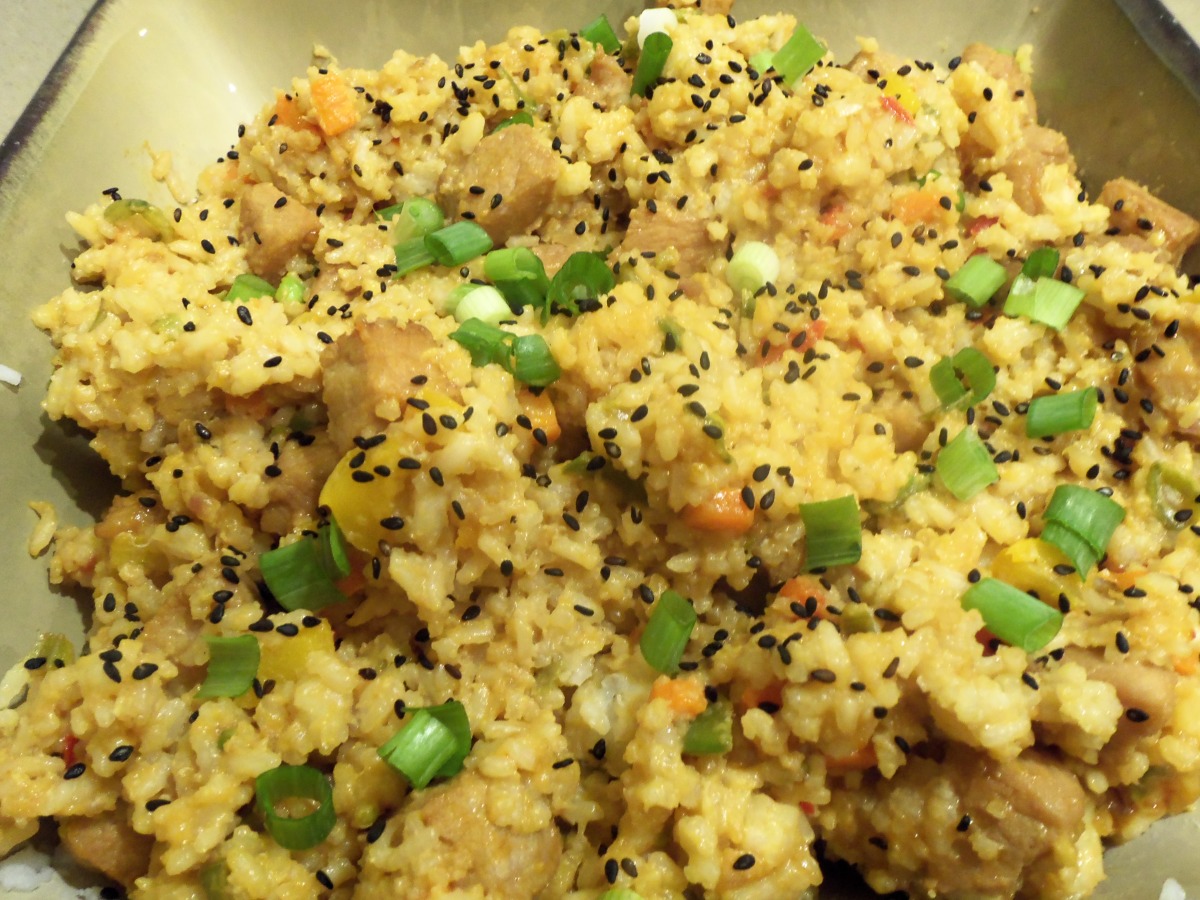 Guy Fieri's BBQ Pork Fried Rice Recipe - Food.com