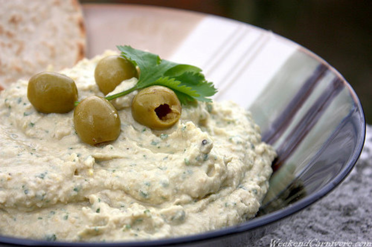how to make olive hummus