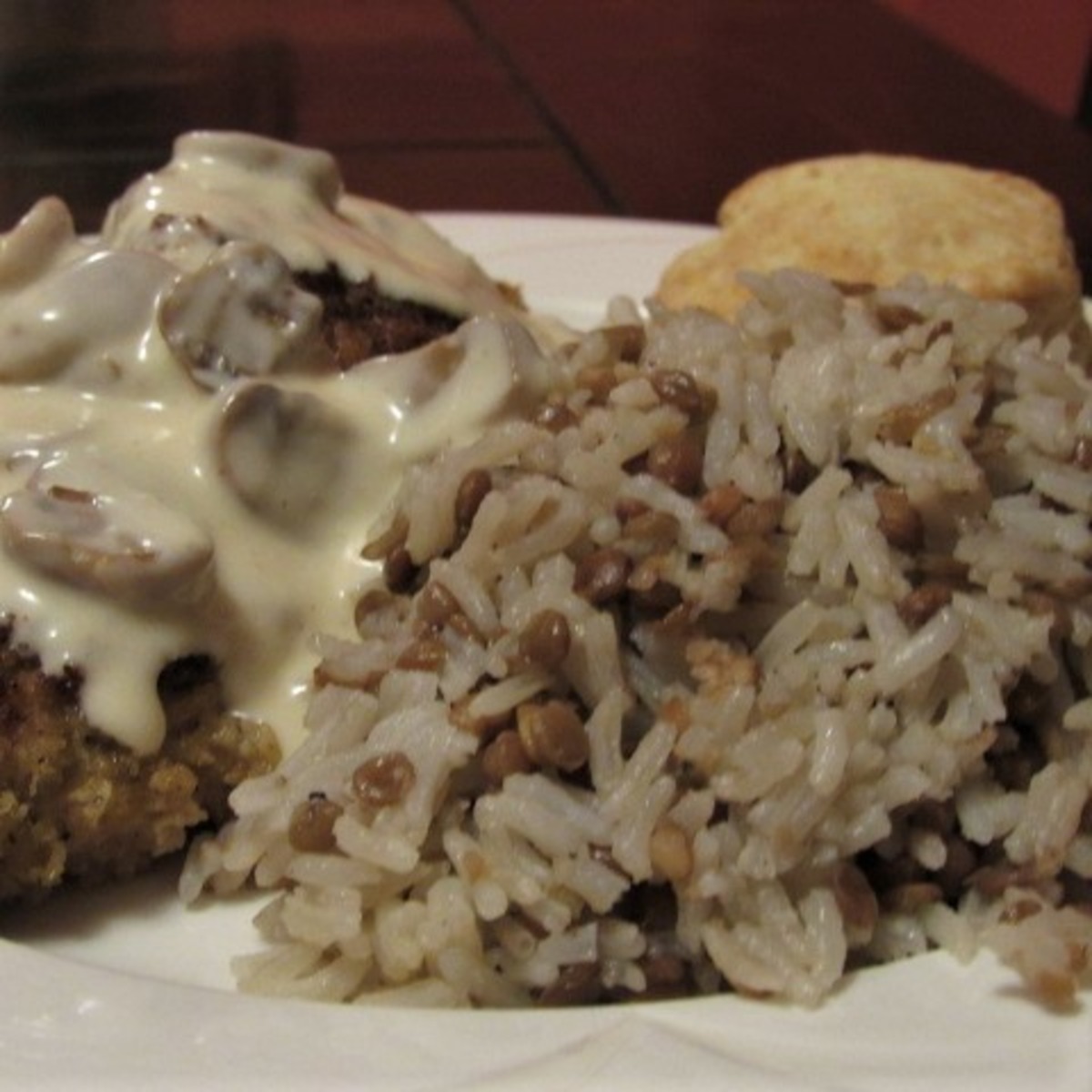 Mjadra - Lentils and Rice Recipe - Food.com