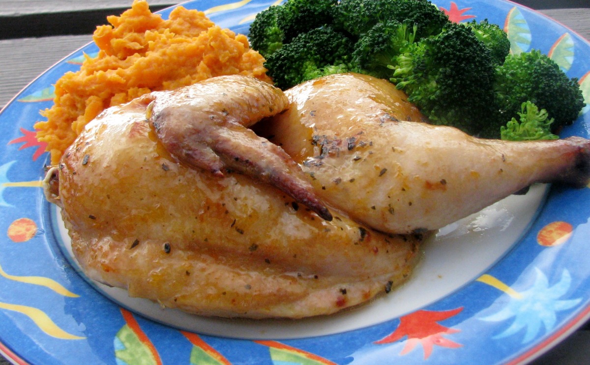 Cornish Game Hens With Peach Glaze Recipe - Food.com Cornish Game Hens With Peach Glaze Recipe - Food.com