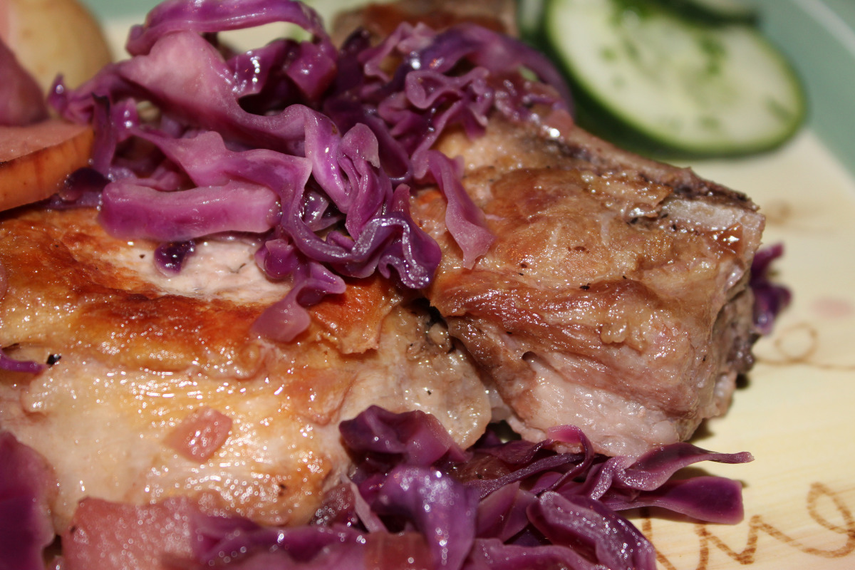 Red Cabbage With Pork and New Potatoes Recipe - Food.com